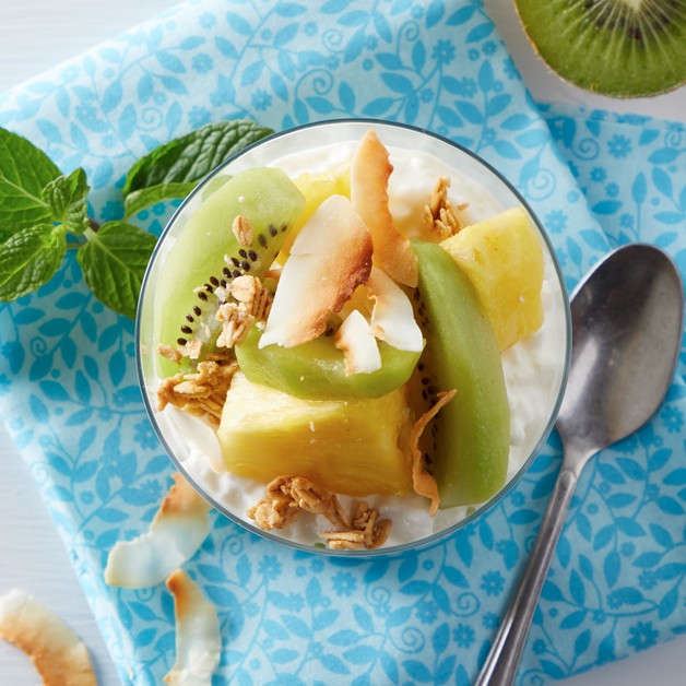 Tropical Breakfast Parfait - Daisy Brand - Sour Cream & Cottage Cheese