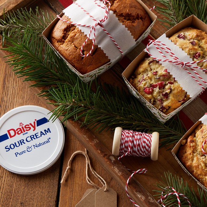 Pumpkin Bread - Daisy Brand - Sour Cream & Cottage Cheese